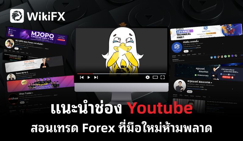 [WikiFX.TH] แนะนำช่อง Youtube สอนเทรด Forex ที่มือใหม่ห้ามพลาด https://www.wikifx.com/th ...