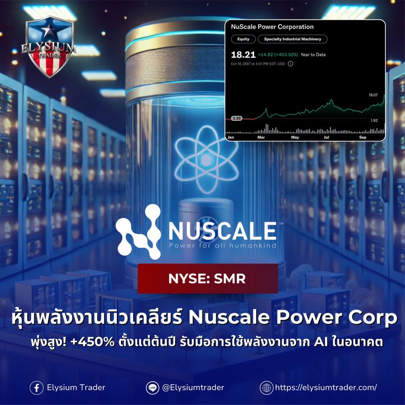 [Elysuim Trader] 🔥รู้จัก NuScale Power Corporation (SMR) หุ้นน้องใหม่ ...