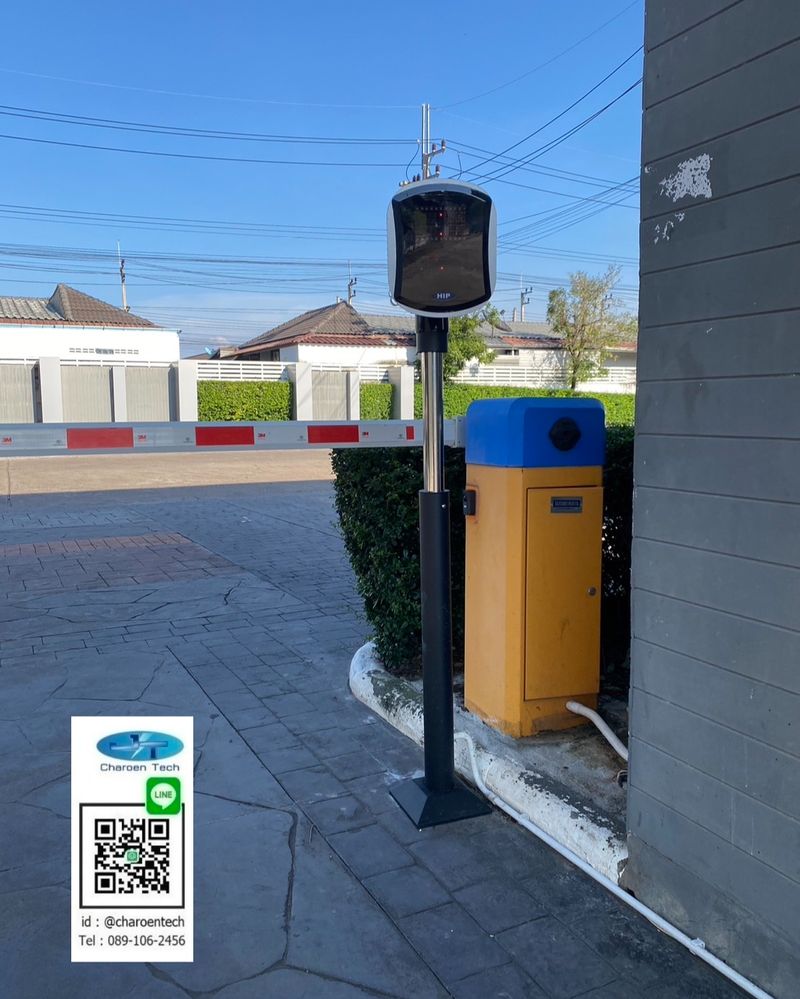 [Charoen Tech] งานอัพเกรดระบบไม้กั้นรถยนต์เดิมให้เป็นระบบ easy pass ภาพหน้างานชุดนี้เป็นการ ...