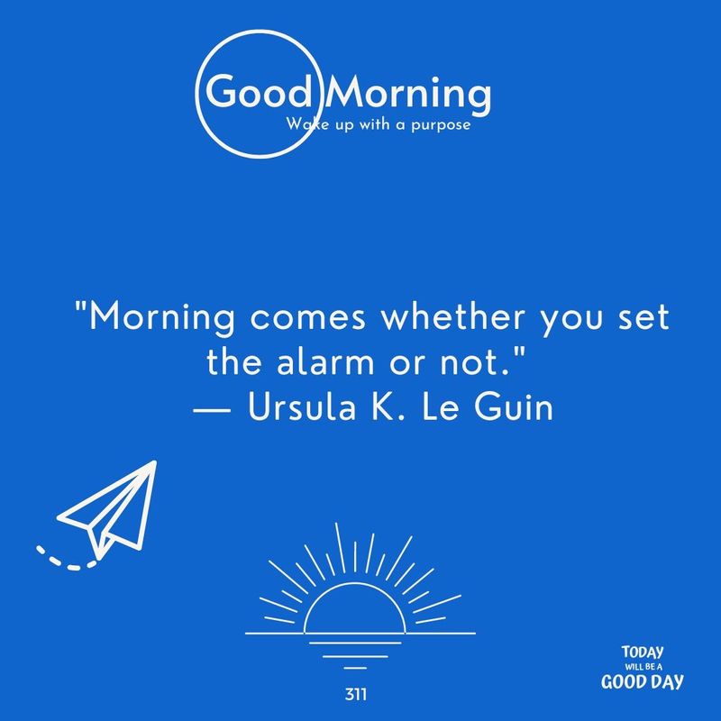 [Good Morning Quotes] ☀️ The selected quote for this morning is.... 📰📖 ...