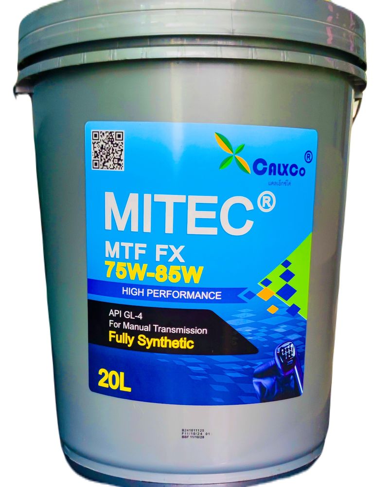 [CALXCO®] • #MITEC® MTF 75W-85W ( PAO ) #ขนาดเพลล์ 20 ลิตร #เข้าเกียร์ง่ายและนุ่มนวลกว่าเดิมเยอะ ...