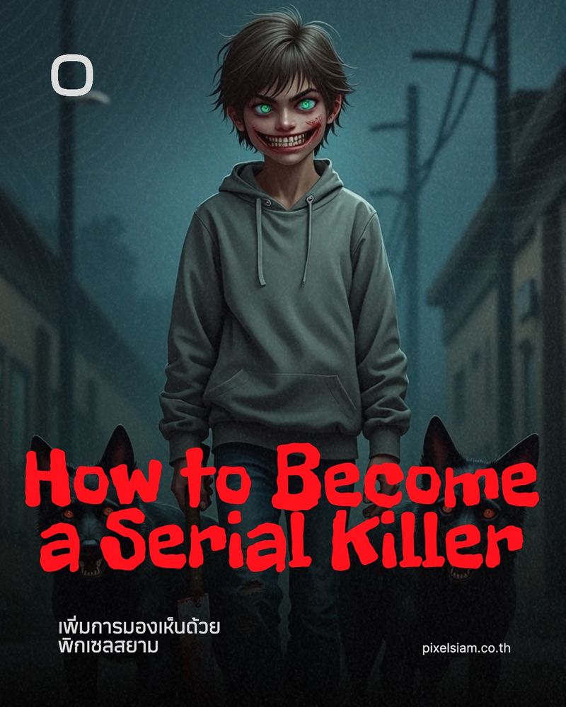 [Pixelsiam] How to become a serial killer? How to become a serial ...