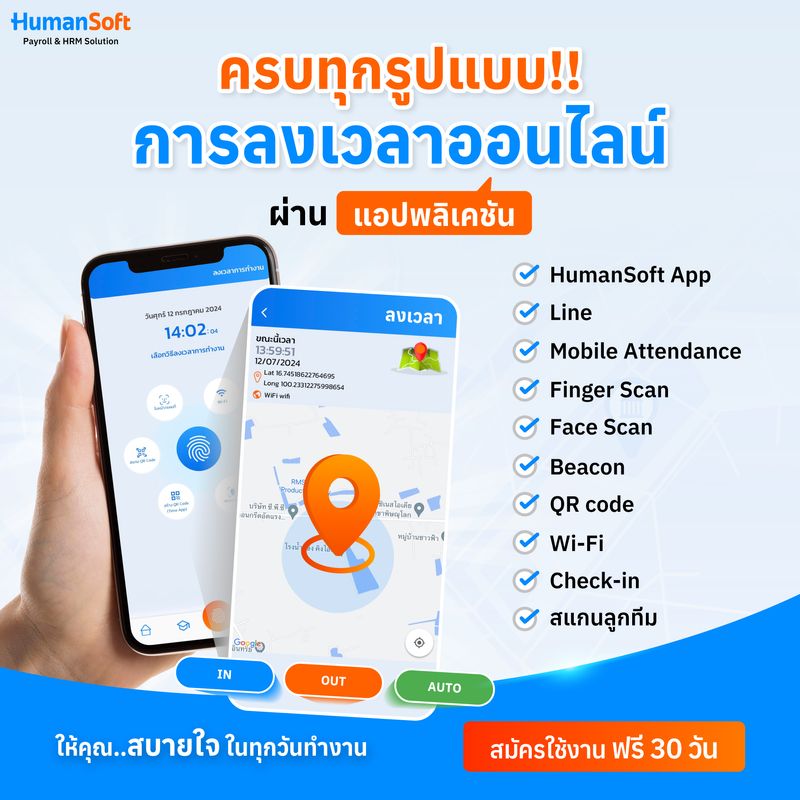 [HumanSoft - Payroll & HRM Solution] เปลี่ยนความยุ่งยากให้เป็นเรื่องง่าย ด้วย 𝗛𝘂𝗺𝗮𝗻𝗦𝗼𝗳𝘁 𝗣𝗮𝘆𝗿𝗼𝗹𝗹 ...