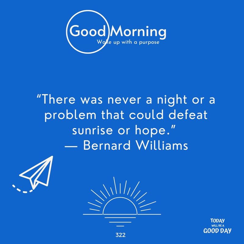 [Good Morning Quotes] ☀️ The selected quote for this morning is.... 📰📖 ...