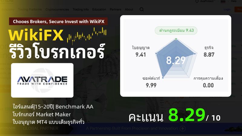 [WikiFX.TH] WikiFX รีวิวโบรกเกอร์ | AvaTrade ปี 2024 ยังน่าใช้อยู่ไหม! https://www.wikifx.com/th ...