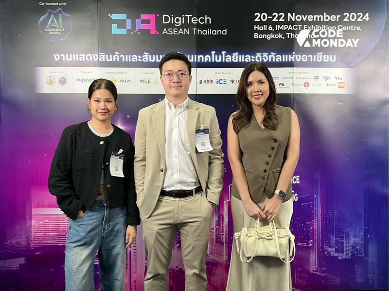 [CODEMONDAY] On November 20, 2024, CODEMONDAY proudly attended DigiTech ASEAN Thailand 2024 a ...