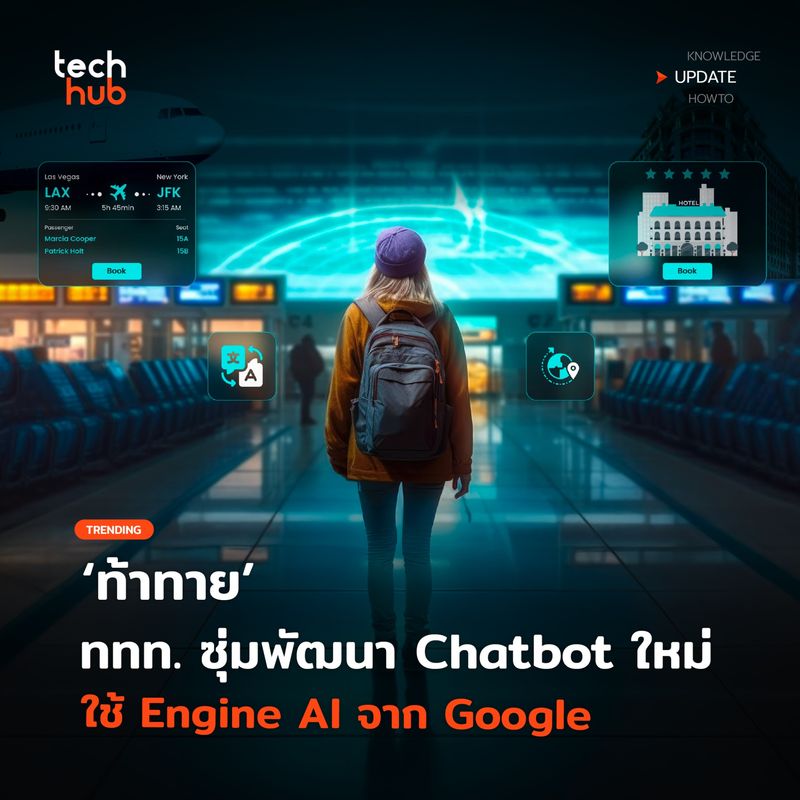 [Techhub] รอดูเลย AI จากการท่องเที่ยว ในยุคที่เทคโนโลยีดิจิทัลเข้ามามีบทบาทสำคัญในชีวิตประจำวัน ...