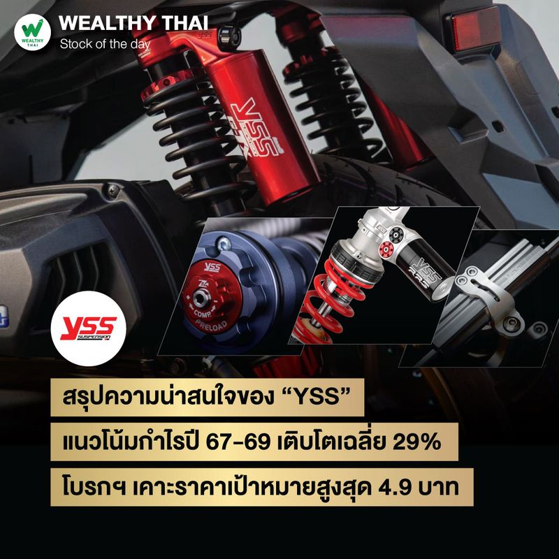 [Wealthy Thai] สรุปความน่าสนใจของ “YSS” แนวโน้มกำไรปี 67-69 เติบโตเฉลี่ย 29% โบรกฯ เคาะราคา ...