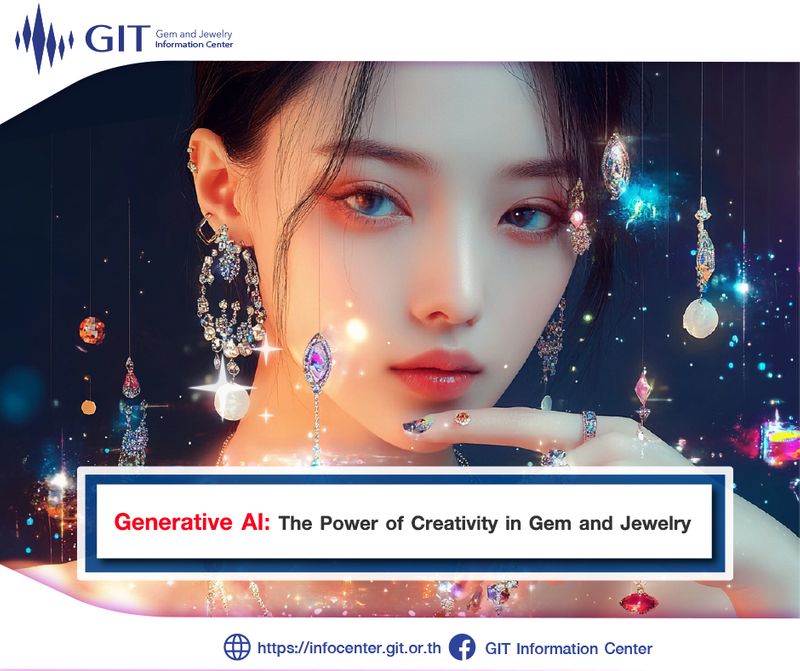 [GITInfocenter] Generative AI: The Power of Creativity in Gem and Jewelry In the past, when ...