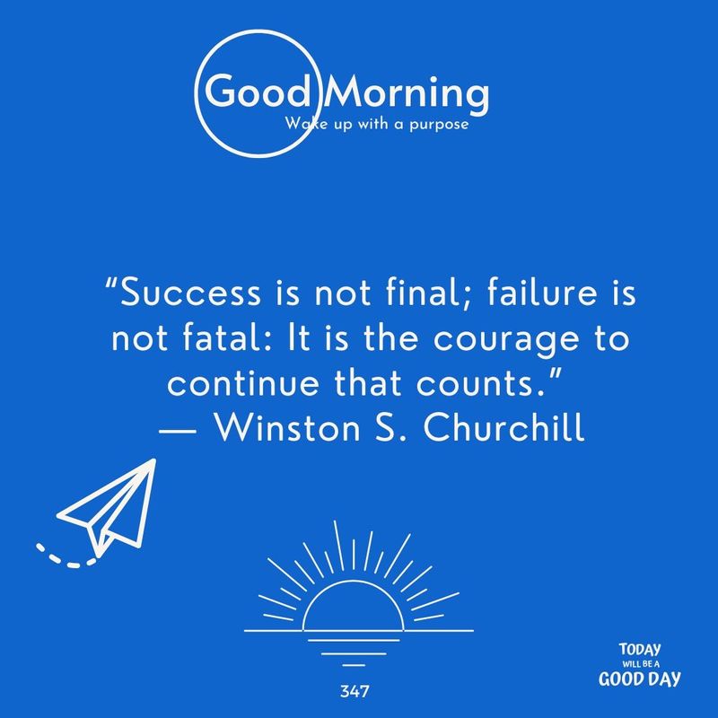 [Good Morning Quotes] ☀️ The selected quote for this morning is.... 📰📖 ...