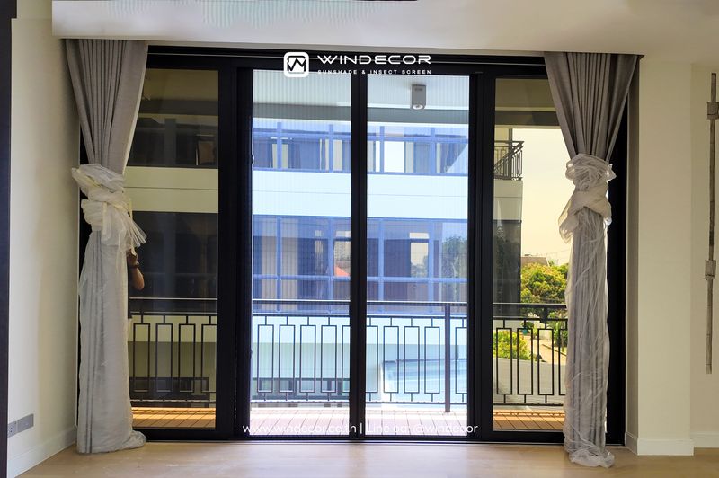 [เจ้าเนิฟ x Windecor] บ้านตรงระเบียงเป็นส่วนหนึ่งของลมเข้าออก👍 ติดตั้งมุ้งพับจีบ WINDECOR ช่วยใน ...