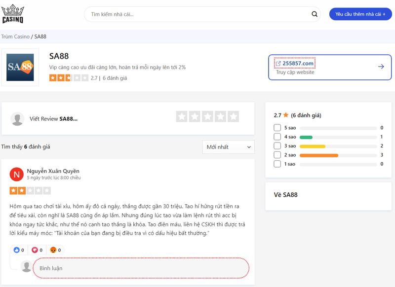 [Game Casino Trực Tuyến Uy Tín An Toàn Nhất] Top Casino Trực Tuyến Uy Tín Có Tên SA88 Không ...