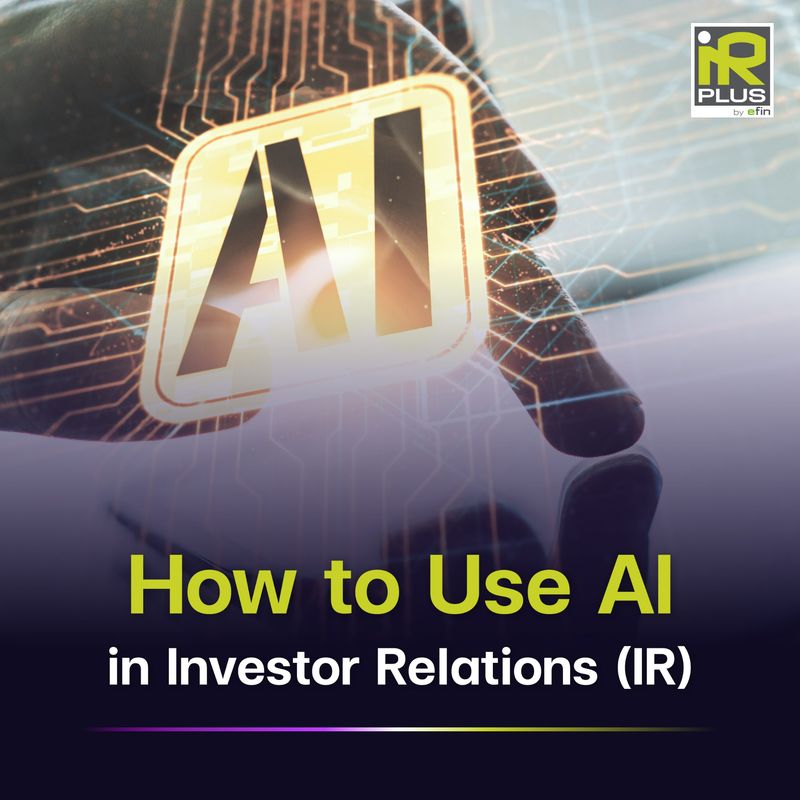 [InvestIQ] How to Use AI in Investor Relations (IR) Artificial ...