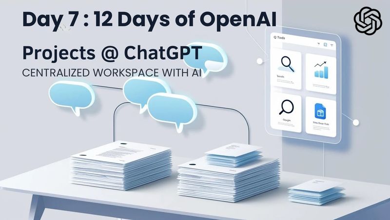 [ChatGPT Insights] 12 Days of OpenAI: Day 7 – “Projects” ฟีเจอร์ใหม่ที่ช่วยจัดระเบียบการทำงาน ...