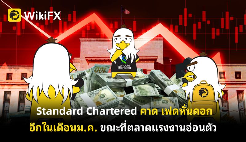 [WikiFX.TH] Standard Chartered คาด เฟดหั่นดอกอีกในเดือนม.ค. ขณะที่ตลาด ...