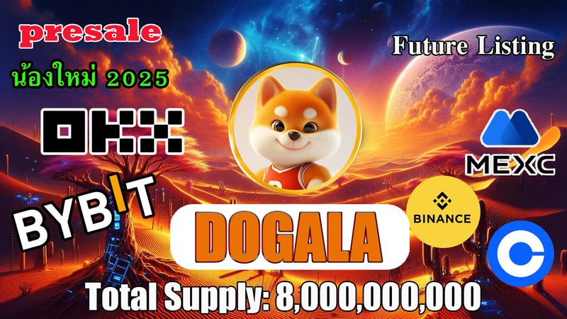 [SCOPE TV] Dogala เหรียญ presale มาแรงปี่2025 เปิดระดมทุนมีมโทเค็นDOGA บน Solana Dogala เหรียญ ...