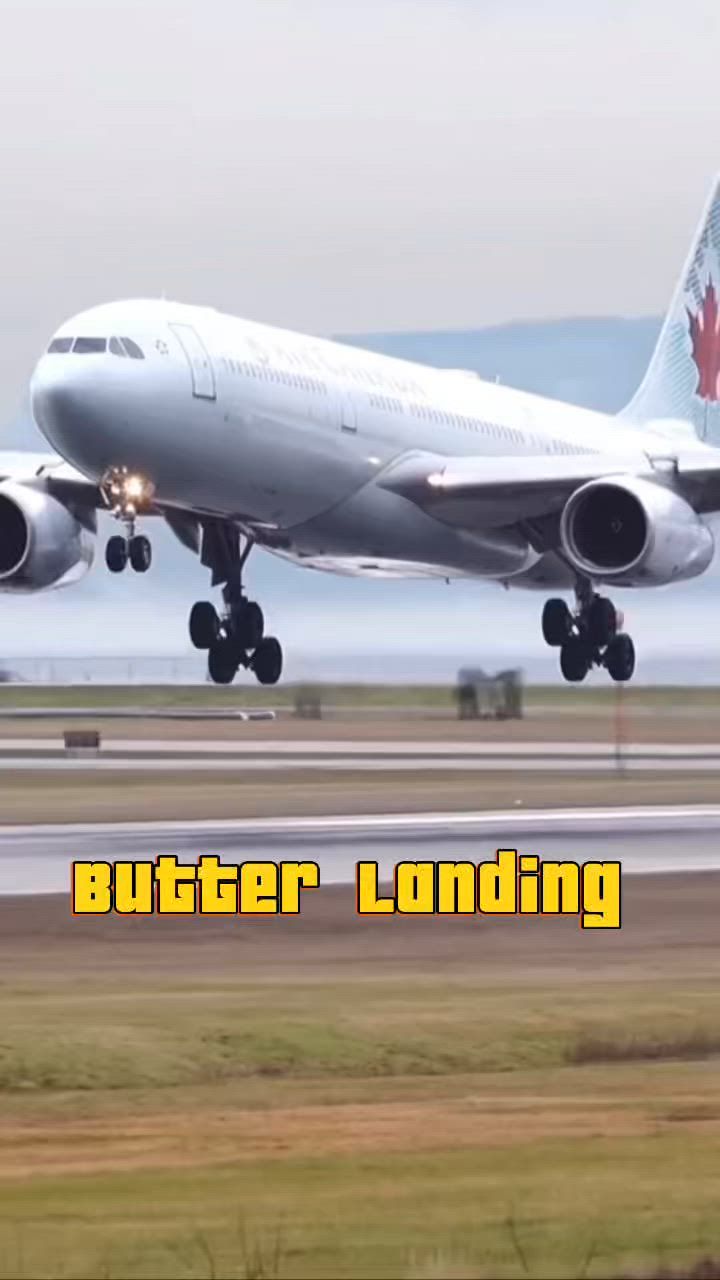[Takeoff Your Life] การลงจอดแบบ Butter Landing ☺️ ️☺️ #flight #aviation ...