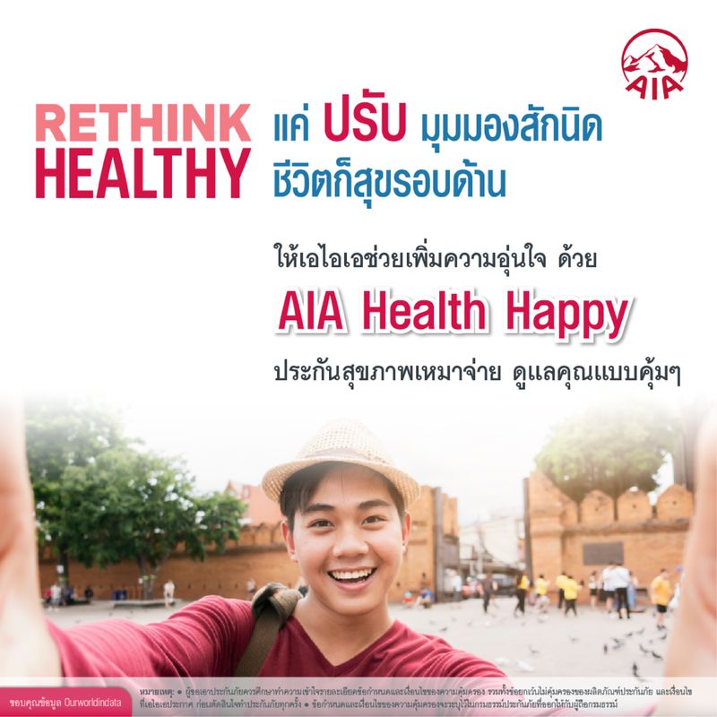 [AIA Thailand] Rethink Healthy - แค่ปรับมุมมองสักนิด ชีวิตก็สุขรอบด้าน ...