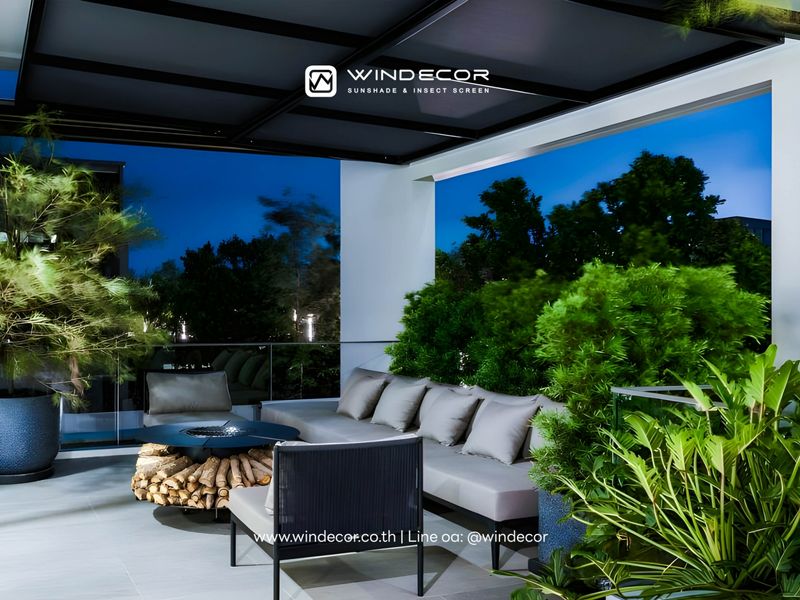 [Sale-Nok Windecor นกไม่ใช่วาฬ ม่าน มุ้ง กันสาด] หลังคากันสาดที่ออกแบบจากความต้องการของผู้ใช้งานจริง