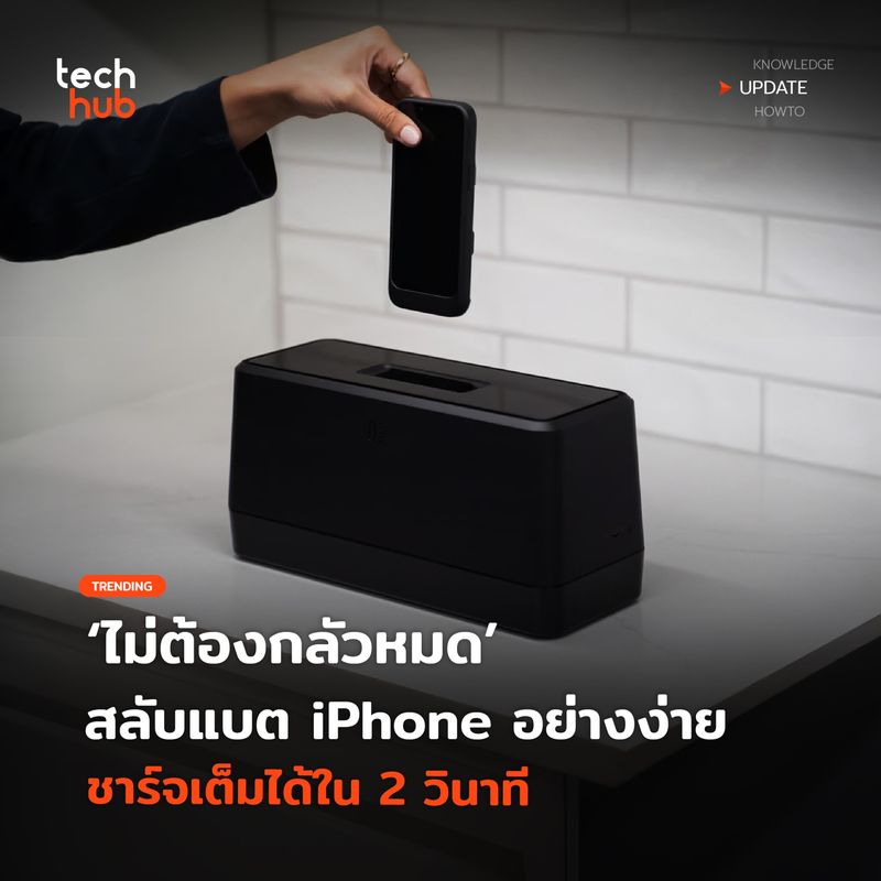 [Techhub] ชาร์จได้ใน 2 วิ ในงาน CES 2025 Swippitt IPS ได้โชว์ระบบการ ...