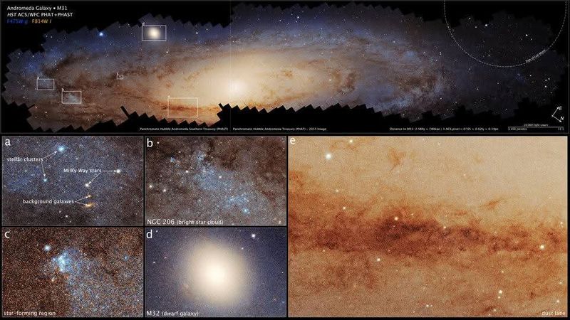 [A Broad vot ] Hubble & Andromeda Gaia ถ่ายทางช้างเผือกบ้านเรา คุณปู่ ...