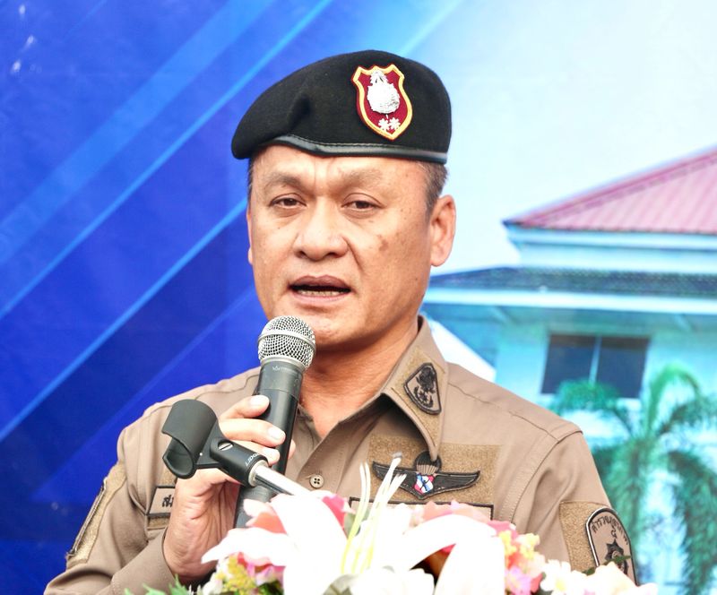 [Sorrasin ] ภ.จว.ชุมพร ปล่อยแถวระดมกวาดล้างก่อนเทศกาลตรุษจีน-เลือกตั้ง ส.อบจ.ชุมพร ปี 68 https ...