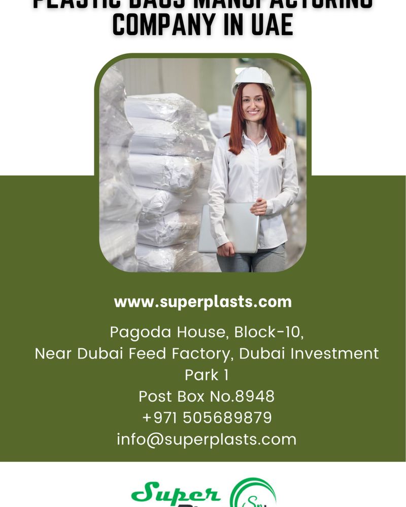[Super Plast] Plastic Bags Manufacturing Company in UAE