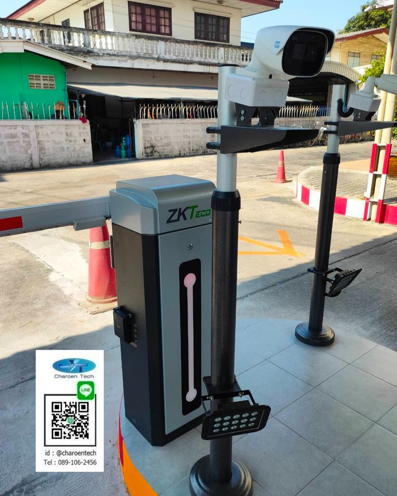 [Charoen Tech] ระบบไม้กั้นรถยนต์อ่านป้ายทะเบียน cmtv94 lpr #ระบบไม้กั้นรถยนต์อ่านป้ายทะเบียน hip ...