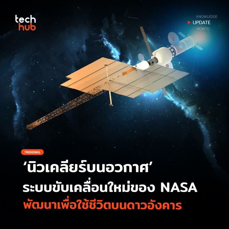 [Techhub] สู่ดาวอังคาร เพื่อให้มนุษย์สามารถเดินทางและไปใช้ชีวิตบนดาวอังคารได้สะดวก NASA จึงมีแผน ...