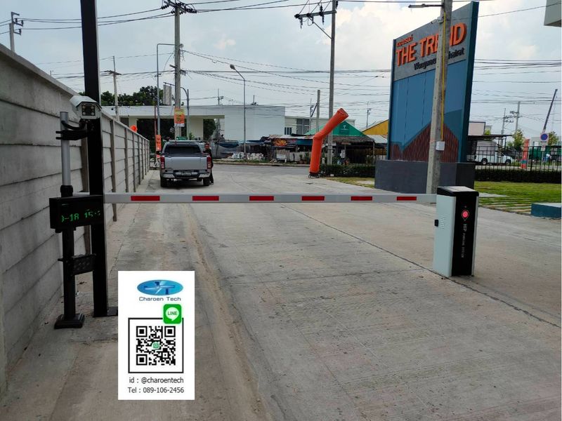 [Charoen Tech] ไม้กั้นรถยนต์ระบบ LPR และระบบบัตรผ่าน การใช้ #ระบบไม้กั้นรถยนต์ ร่วมกับระบบบริหาร ...