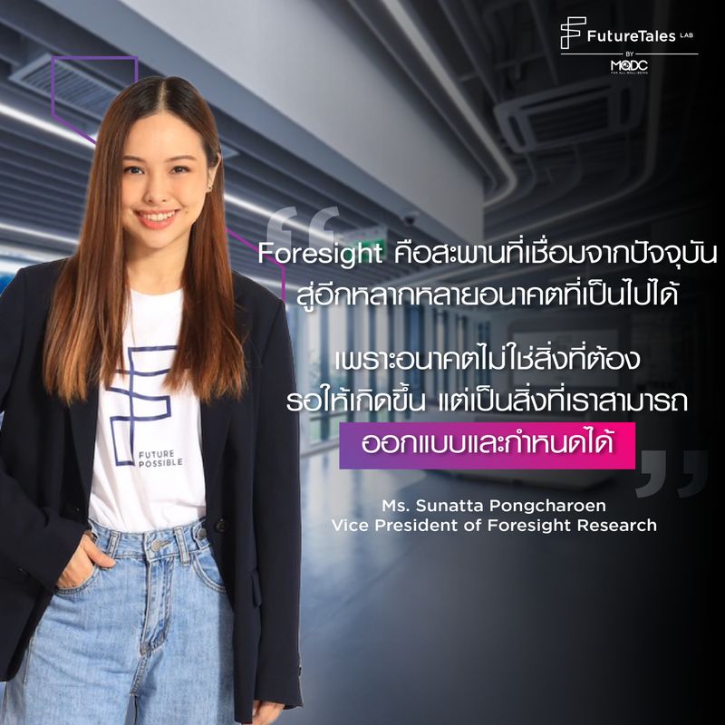 [FutureTales LAB by MQDC] "Strategic Foresight" กับการเห็น "อนาคตที่เป็นไปได้" "Strategic ...