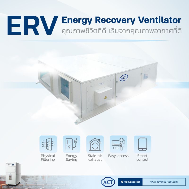 [Advance Cool Technology] เริ่มคุณภาพอากาศที่ดีด้วย Energy Recovery ...