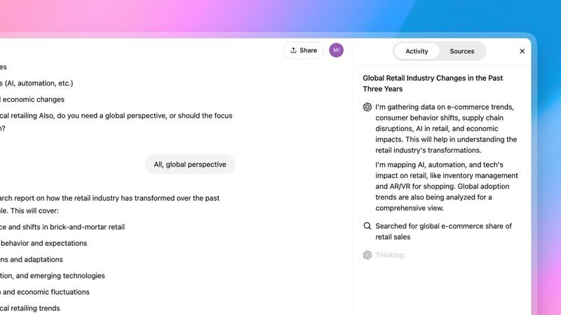[Shoper Gamer] สรุปฟีเจอร์ใหม่ของ ChatGPT Deep Research โดย