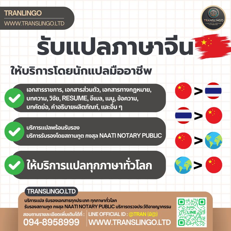 [Translingo] เจาะลึกบริการแปลภาษาจีน 🇨🇳 : ทำไม Translingo ถึงเป็นตัวเลือกอันดับหนึ่งสำหรับธุรกิจ ...