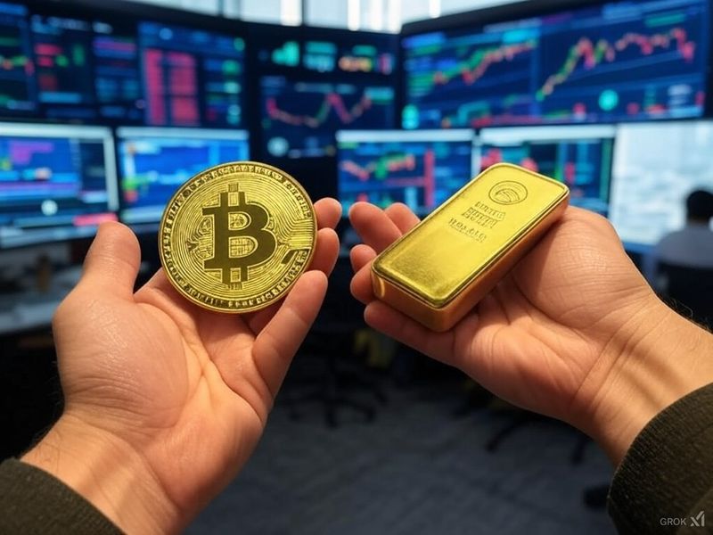 [Evolve Us] Bitcoin ตามหลังทองคำ ท่ามกลางความต้องการสินทรัพย์ปลอดภัยจาก Trade War ของ Trump 📉 ...