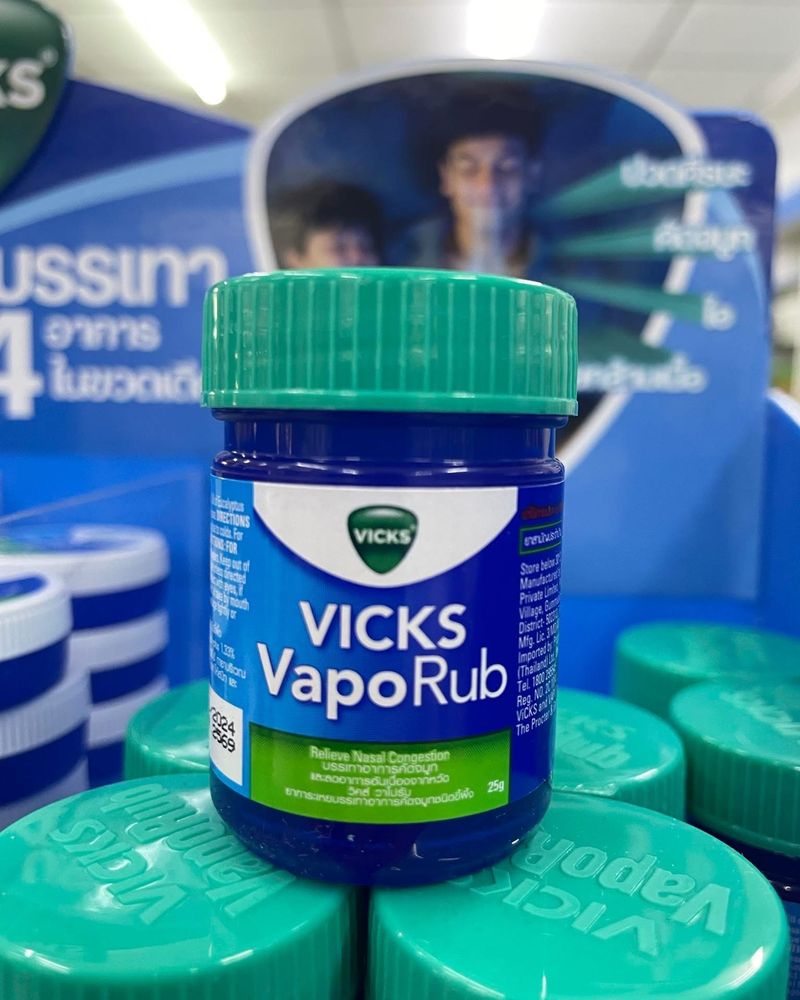 [สุขภาพดีไม่มีในขวด] VICKS ใช้ในเด็กเล็กได้หรือไม่? VICKS หรือผลิตภัณฑ์ ...