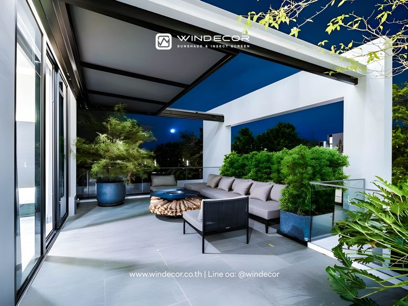 [BirdKung - Windecor (เบิร์ดคุงมุ้งจีบพันล้าน)] หลังคาผ้าใบเลื่อนเปิดปิด ARES มาแรง! 🚪☀️🌧️ _ จะ ...