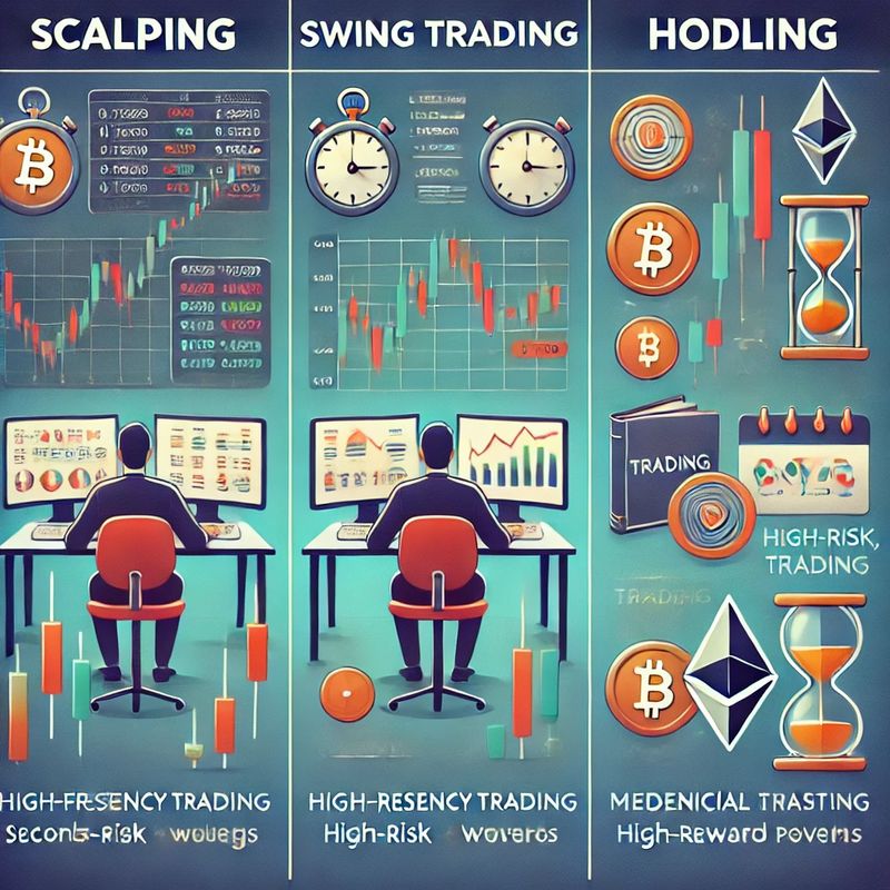 [ตามผมลงทุนคริปโต] วิธีเลือกระหว่าง Scalping, Swing Trading และ HODLing การเลือกกลยุทธ์การลงทุน ...