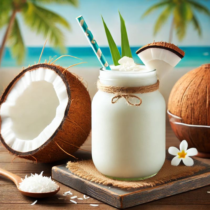 [Prashya Global] สูตรมะพร้าวปั่น (Coconut Smoothie) วัตถุดิบ