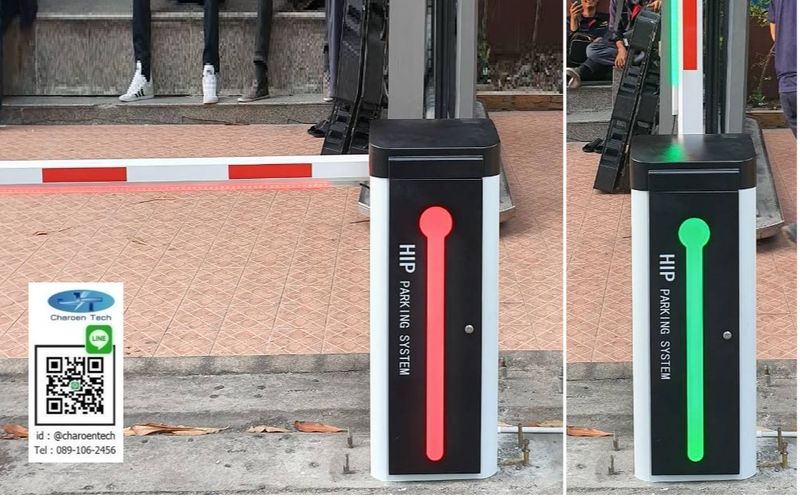 [Charoen Tech] ระบบไม้กั้นรถยนต์ LED สัญญาณไฟเขียวไฟแดงในระบบไม้กั้นรถยนต์เป็นอีกหนึ่งในความนิยม ...