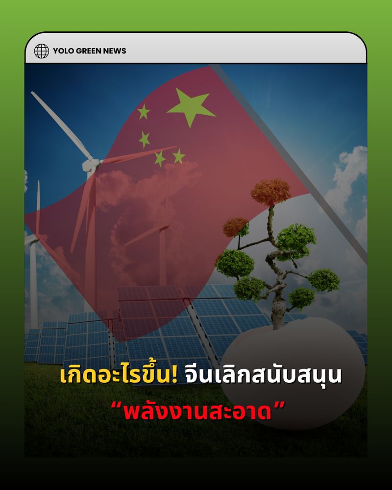 [Yolo Green News] เกิดอะไรขึ้น! จีนเลิกสนับสนุน “พลังงานสะอาด” เมื่อไม่ ...