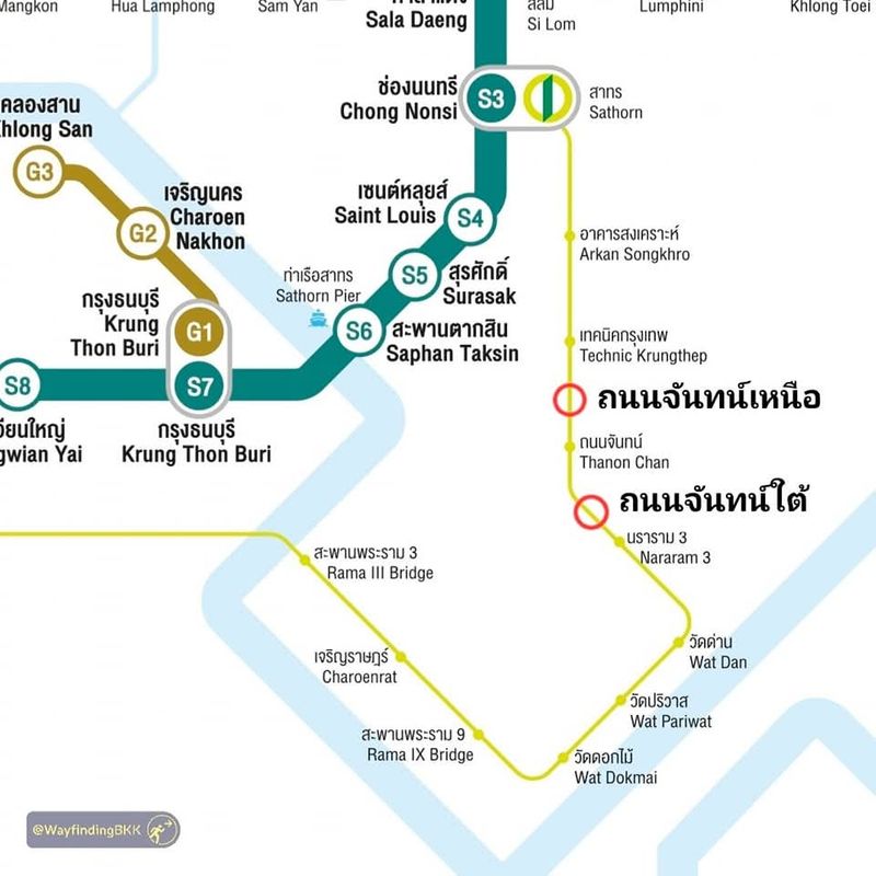 [เบื่อเมือง] แผนที่เส้นทางรถไฟฟ้าของ BTS: ลืมไปเลยว่ายังไม่ได้เพิ่มจุดรอรถ BRT ใหม่ 2 จุดลงแผน ...