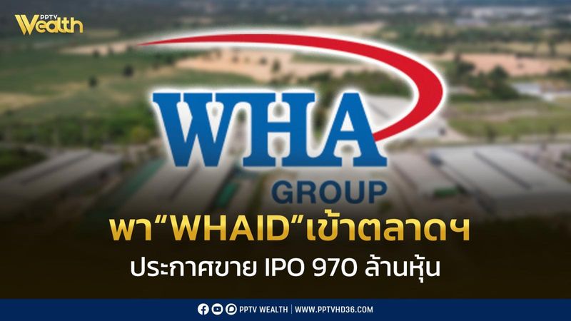 [PPTV Wealth] WHA ประกาศแผน Spin-off WHAID เตรียมเดินหน้าเข้าจดทะเบียนในตลาดหลักทรัพย์ฯ WHA ...