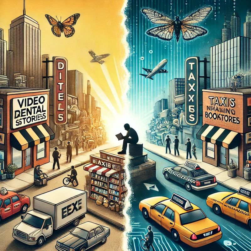 [สิบ] 10 ธุรกิจที่ถูก Disrupt และถูกแทนที่ด้วยนวัตกรรมใหม่ 🚀📉 โลกธุรกิจ ...