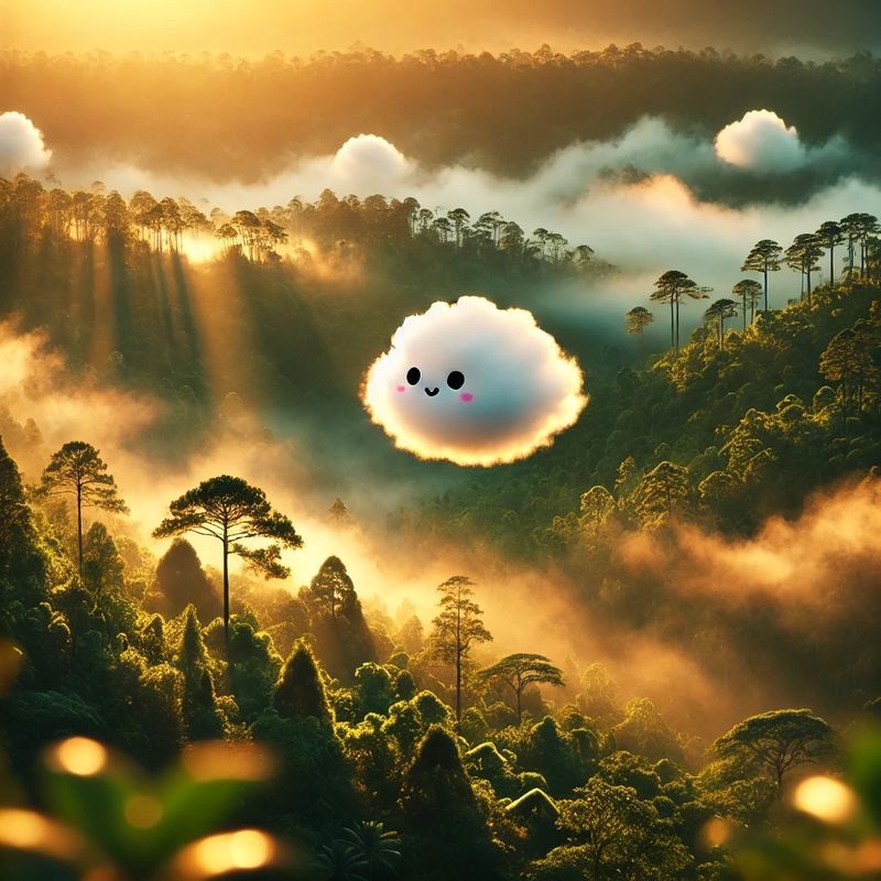 [365 นิทานวันละเรื่อง by Dady studio] ชื่อเรื่อง: เจ้าหมอกน้อยกับสายลม ...