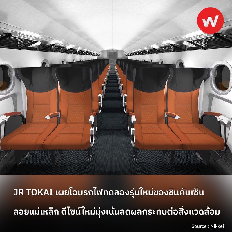 [WABIZ รู้รอบทิศ ธุรกิจญี่ปุ่น] JR TOKAI เผยโฉมรถไฟทดลองรุ่นใหม่ของชิน ...