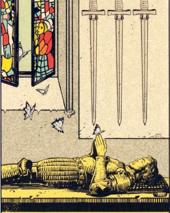 [Awera Aom Ratchanee] 🛏️ อ่านไพ่ ทำนายดวง ในไพ่ Four of Sword