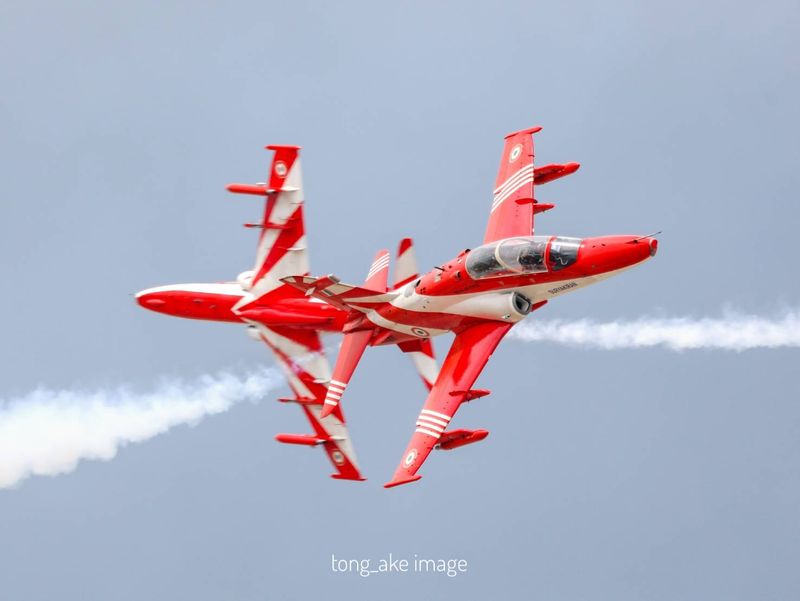 [Tong-Ake IMAGE] SURYAKIRAN AEROBATICS WINGS TEAM INDIA AIR FORCE