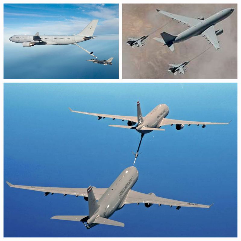 [บอกให้รวย] การเติมน้ำมันกลางอากาศของ Airbus A330 MRTT (Multi Role ...