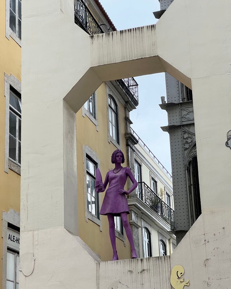 [Nok Milazzi] Santa Justa Lift The 45-meters tall iron elevator was ...